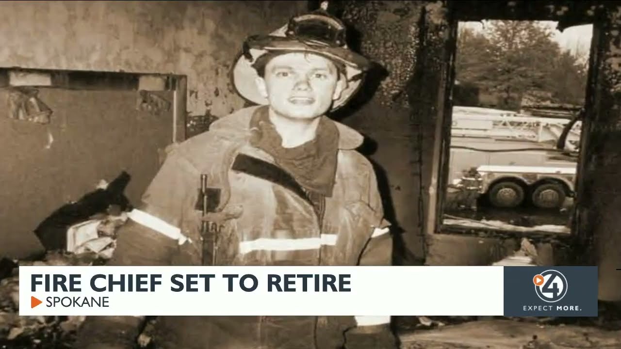 Spokane Fire Chief set to retire - YouTube