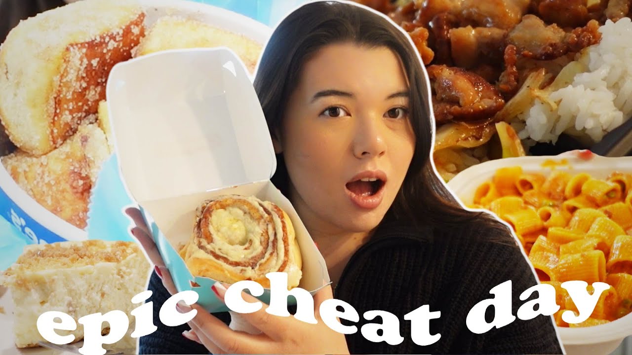 my first CHEAT DAY after a month of NO SUGAR - YouTube