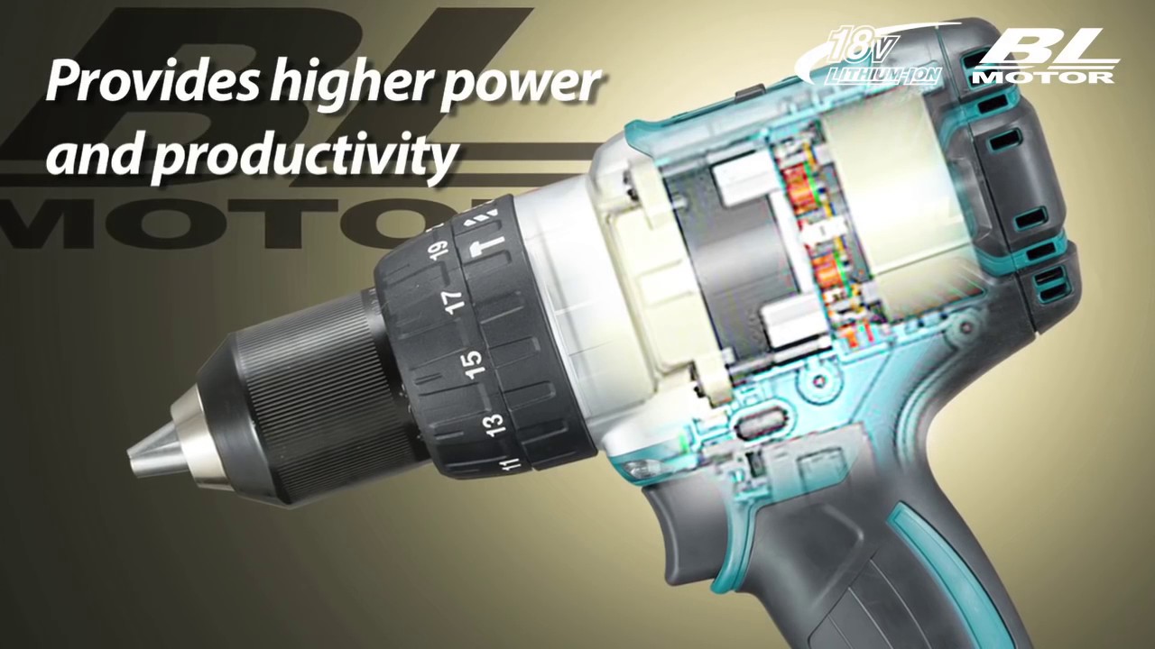 충전 해머드라이버 드릴 DHP481 - YouTube