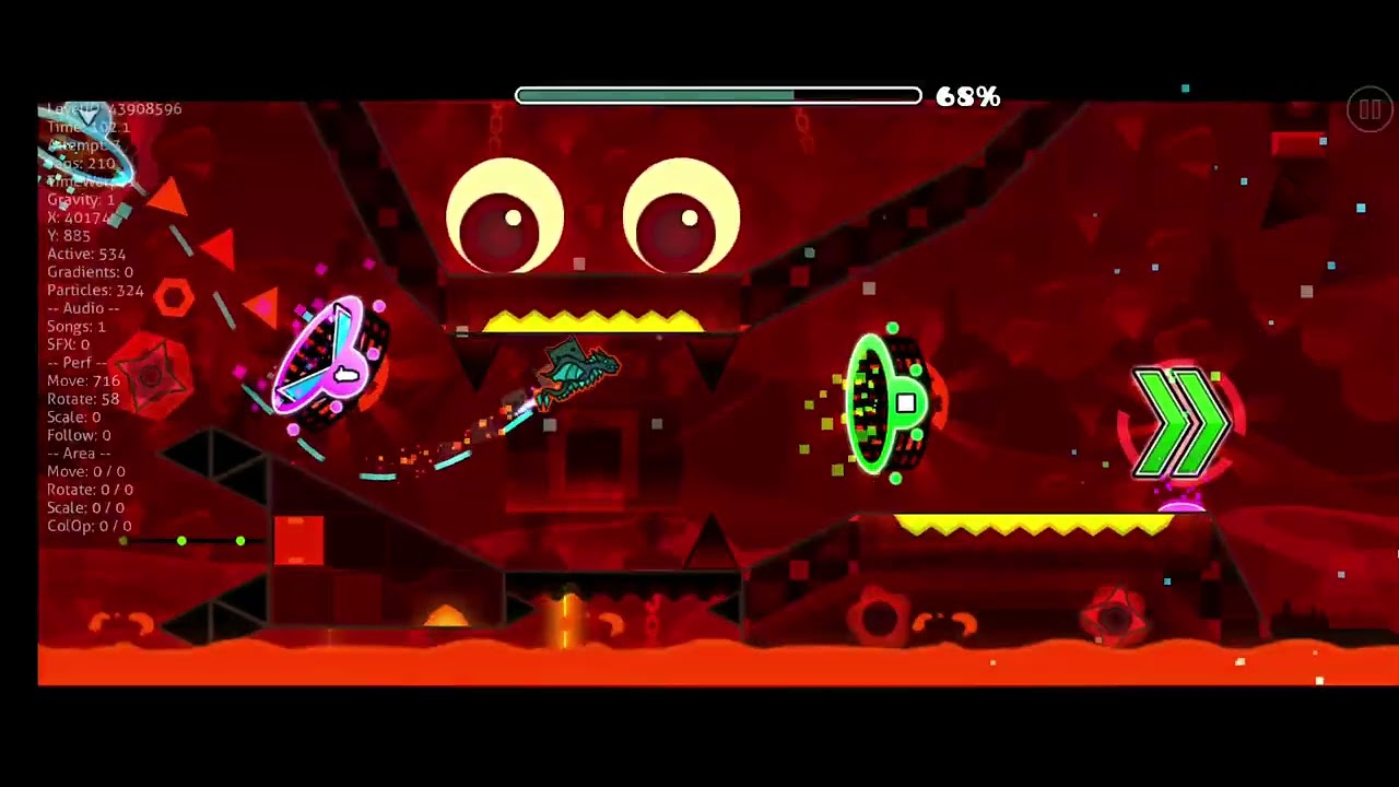 Geometry dash-slam by rafer - YouTube