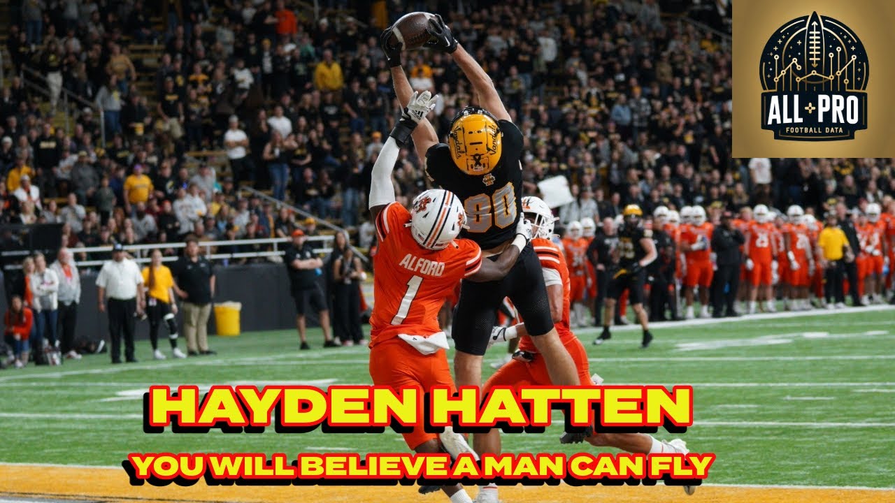 2024 NFL Draft Analytics Profile: Hayden Hatten - YouTube