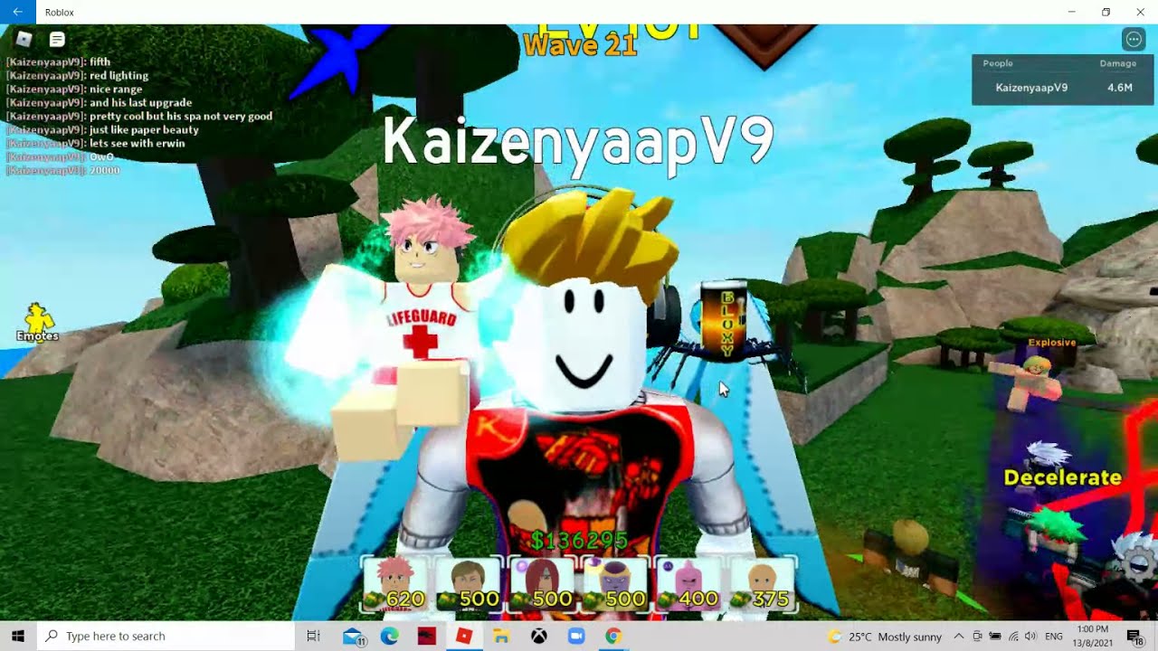 All Star Tower Defense The Curse One also known as (Yuji Itadori from ...