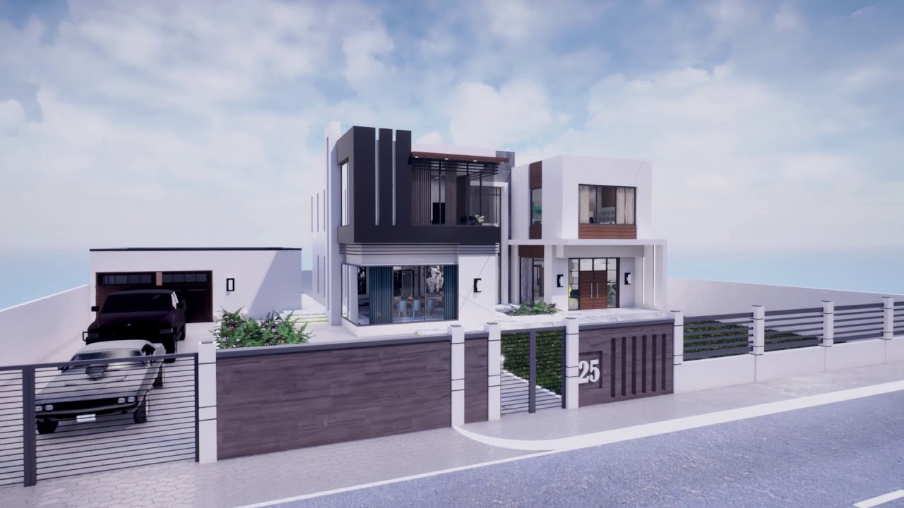 Unreal Engine Modern House Walkthrough - YouTube