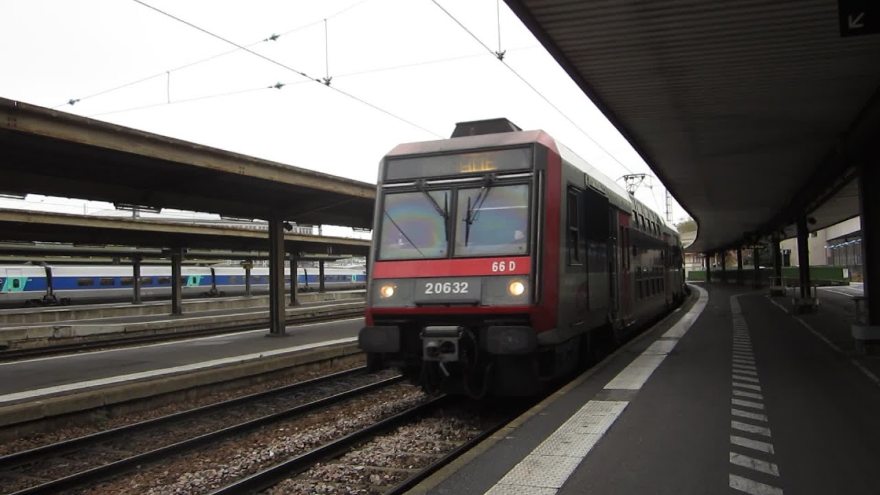 [Paris] Z20500+Z5600 POMU - Paris Gare de Lyon (Ligne R Transilien ...