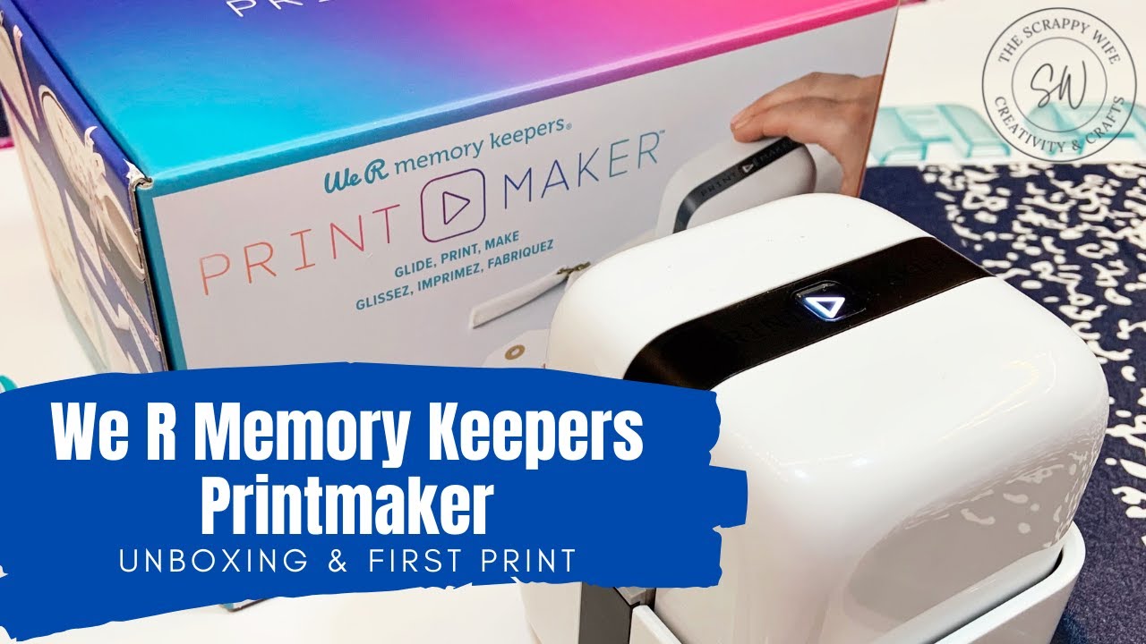 Print Maker Unboxing & First Cut HD 1080p - YouTube