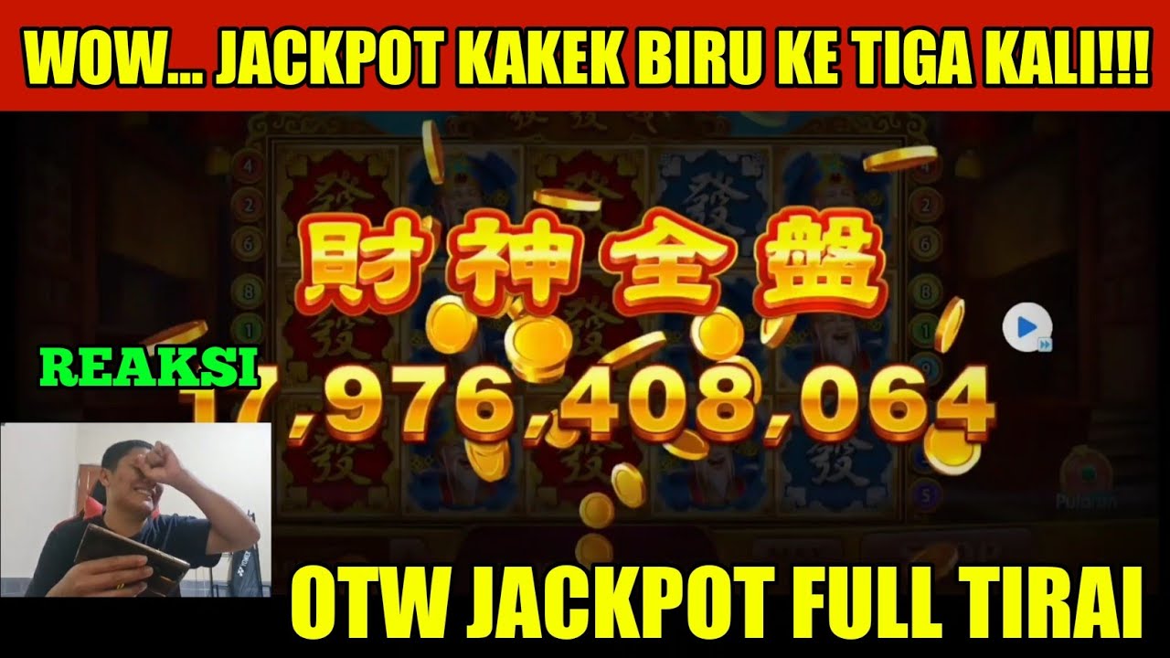 WOW... JACKPOT KAKEK BIRU 3 KALI!!! - YouTube