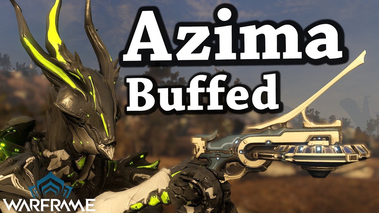 Warframe | Azima [Buffed] (4 Forma Build) - YouTube