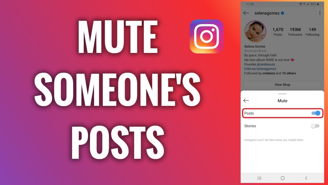 How To Mute Someone s Posts On Instagram YouTube how-to-mute-someone-s-posts-on-instagram-youtube