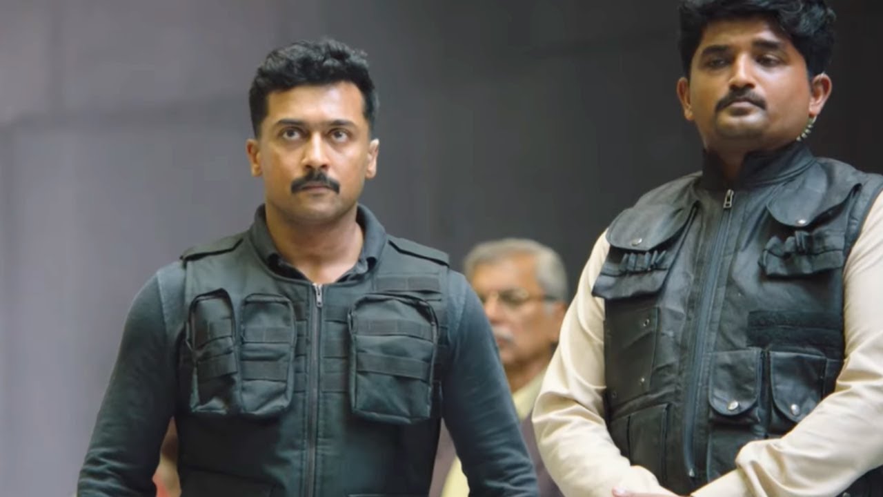 देख को बचाया सूर्या ने | Movie Name : Rowdy Rakshak (2019) | Suriya ...