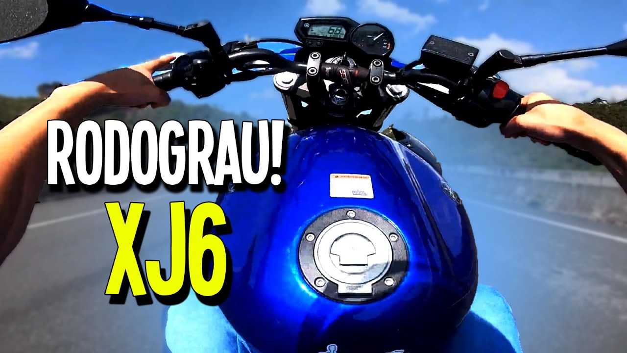 GRAU DE XJ6 SÓ O CANO! * mandei vários corte de giro * - YouTube