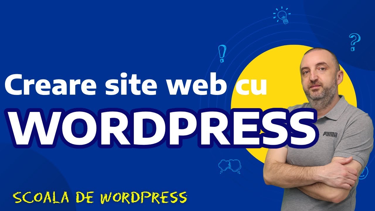 🎨Creare site web de la 0 cu WORDPRES in 2026 pe o tema gratuita.📝 - YouTube