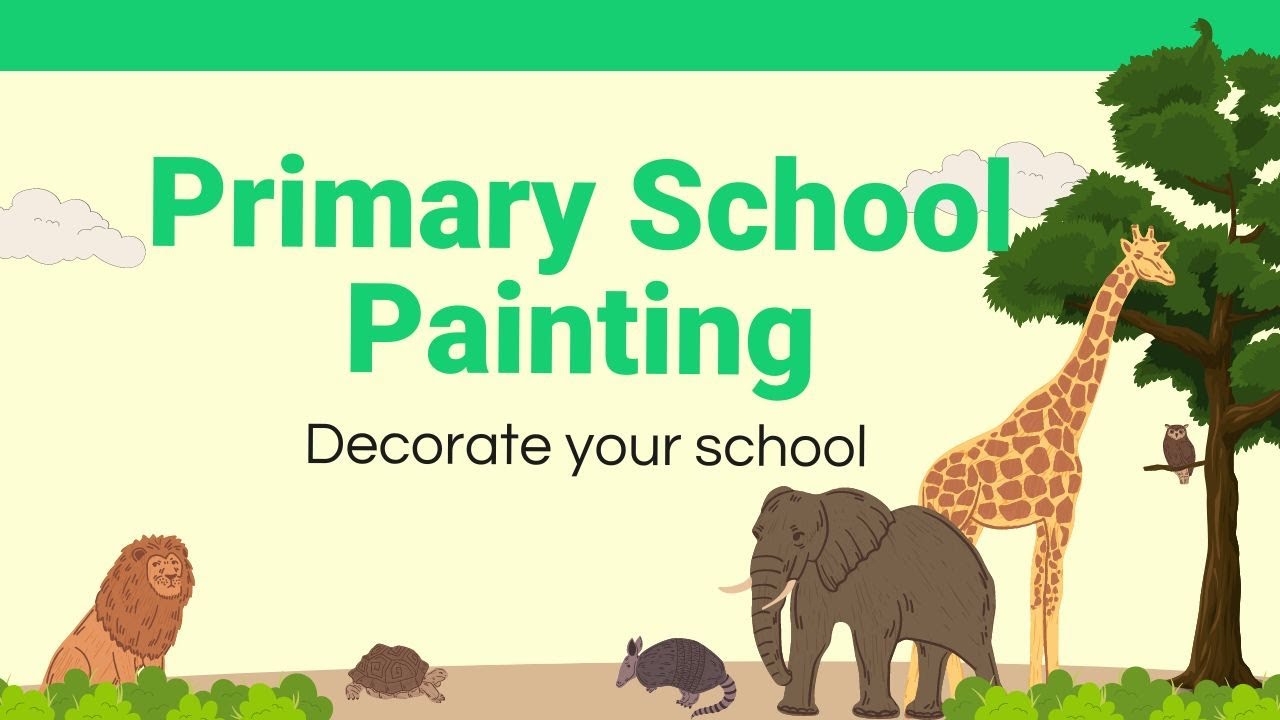 Primary School Painting Services - YouTube