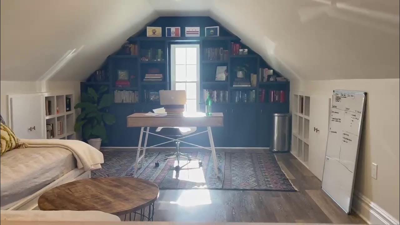 A Gorgeous Attic Renovation. - YouTube