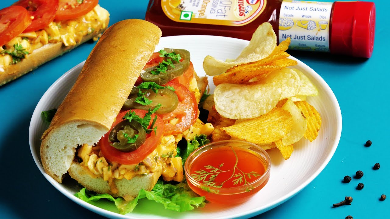 Gobble | Egg Sub Sandwich | Easy & Healthy - YouTube