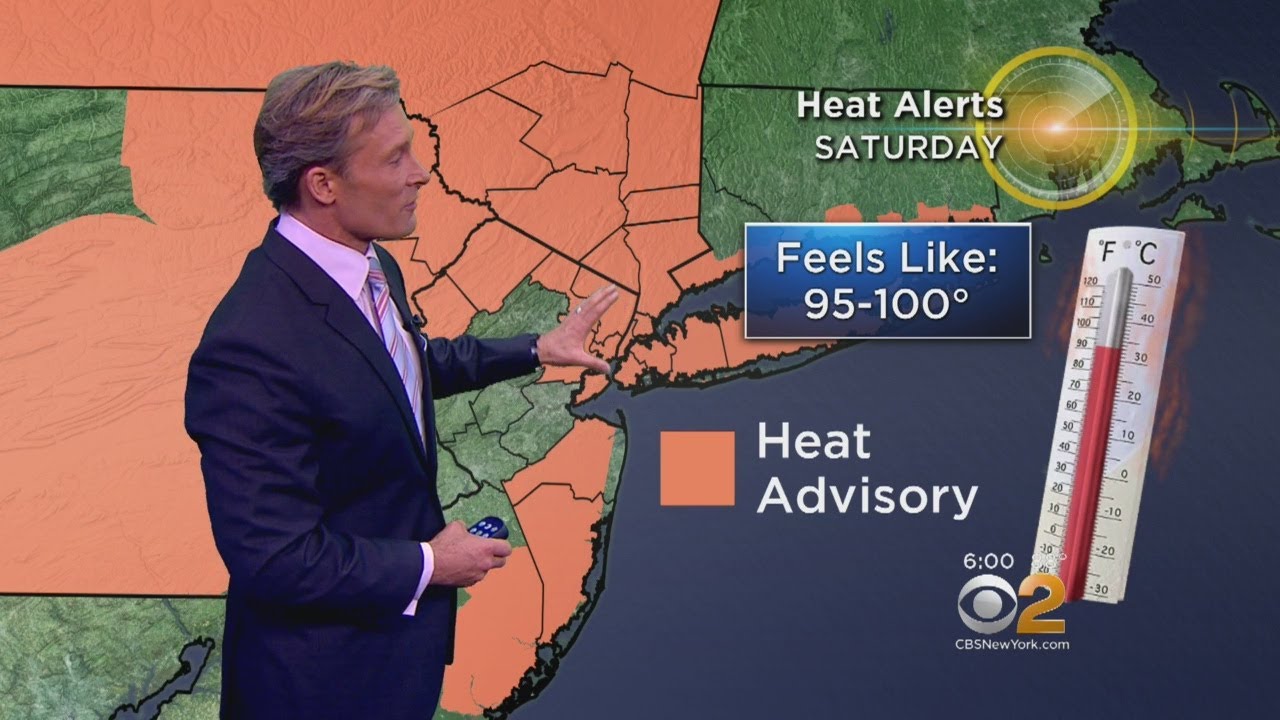 Holiday Weekend Heat Wave Forecast at 6 p.m. - YouTube