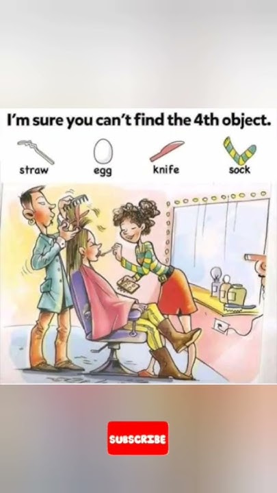 Im Sure You Cant Find The 4th Object Youtube