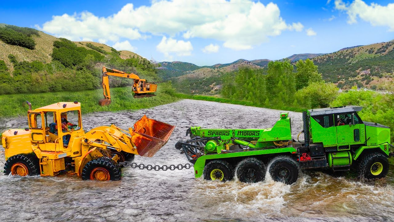 If We Can Move This Equipment Across The River We Get To KEEP It! - YouTube