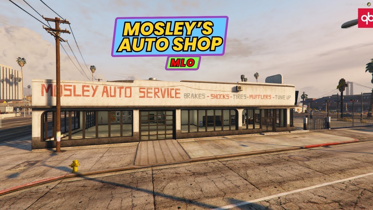 Mosley's Auto Shop MLO - FiveM Mods | FiveM Map | FiveM MLO | GTA 5 MLO ...
