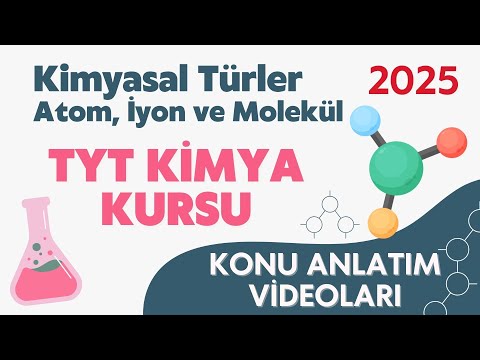 19)TYT KİMYA-Kimyasal Türler - KONU ANLATIM (2025) #tytkimya #yks2025tayfa #yks #tyt #tytkimya