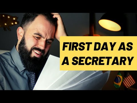 FIRST DAY AS A SECRETARY: How to Make a Good First Impression on the Job