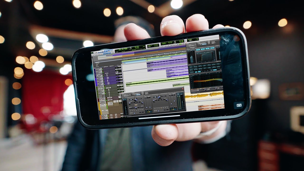 Your Entire Studio on your Phone… or iPad - YouTube