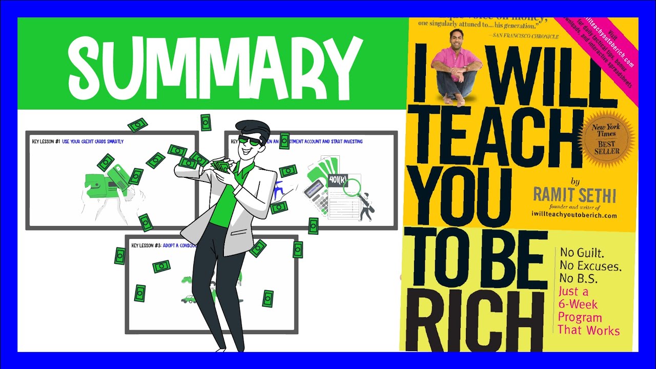 I Will Teach You To Be Rich by Ramit Sethi | Animated Book Summary ...
