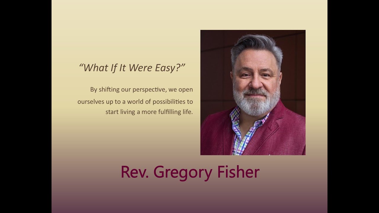 9_29_2024 Truth Talk w/Rev Gregory Fisher “What If It Were Easy?” - YouTube