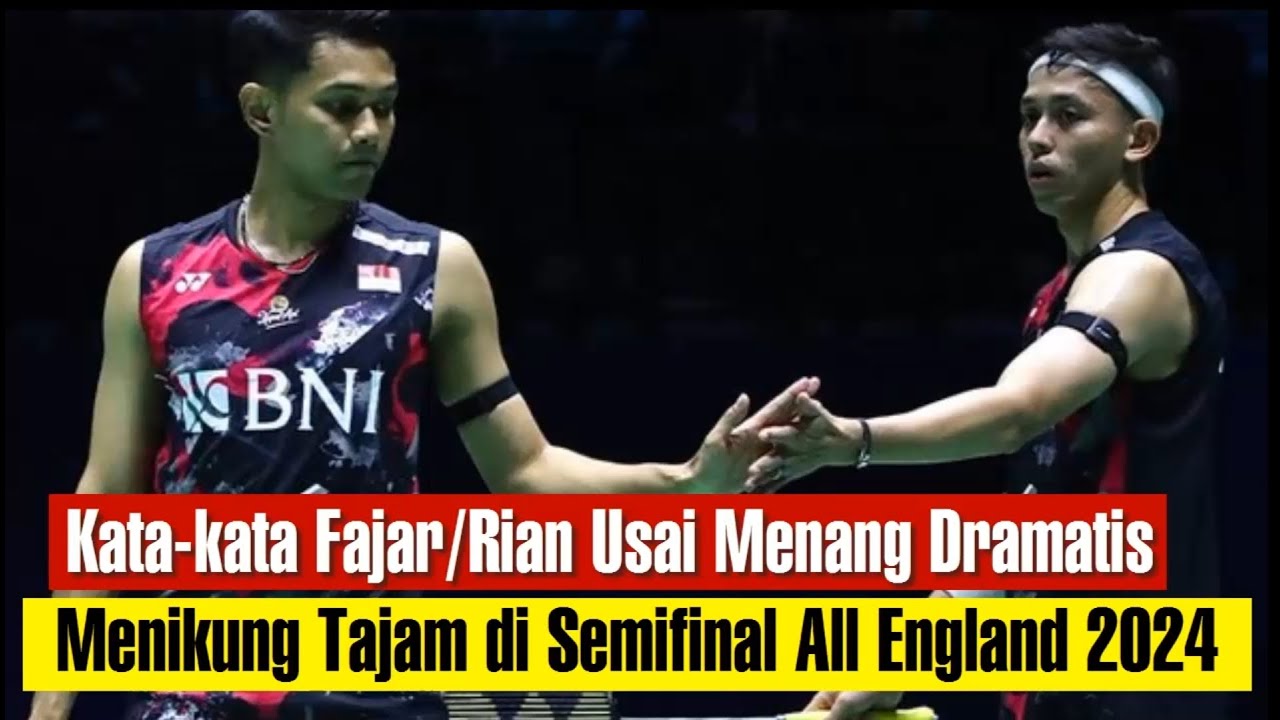 Kata kata Fajar Rian Usai Menang Dramatis Usai menikung Tajam di ...