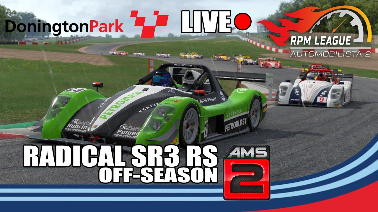 AMS2 | RPM League | Radical SR3 RS | Donington - YouTube