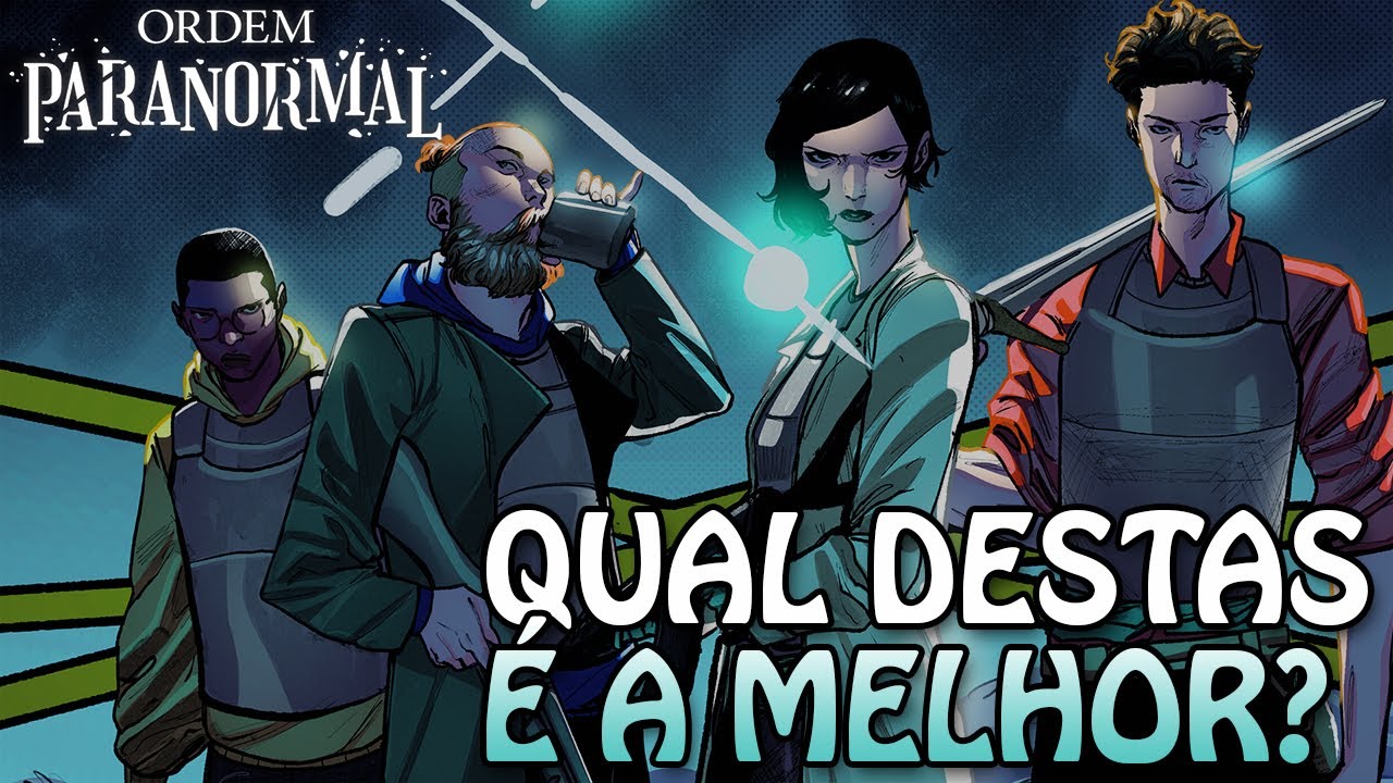 AS 4 NOVAS ORIGENS - ORDEM PARANORMAL RPG - YouTube