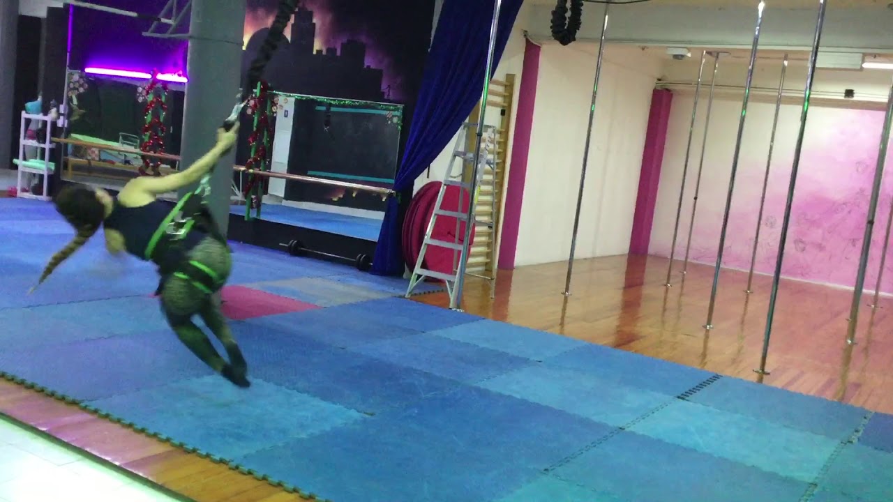 Aerial Bungee Bungee Dance 💥 en AereoWork Bungee - YouTube