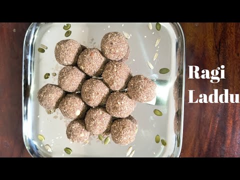 | Ragi Laddu | Healthy Ragi Laddu recipe | rich in iron and calcium ...