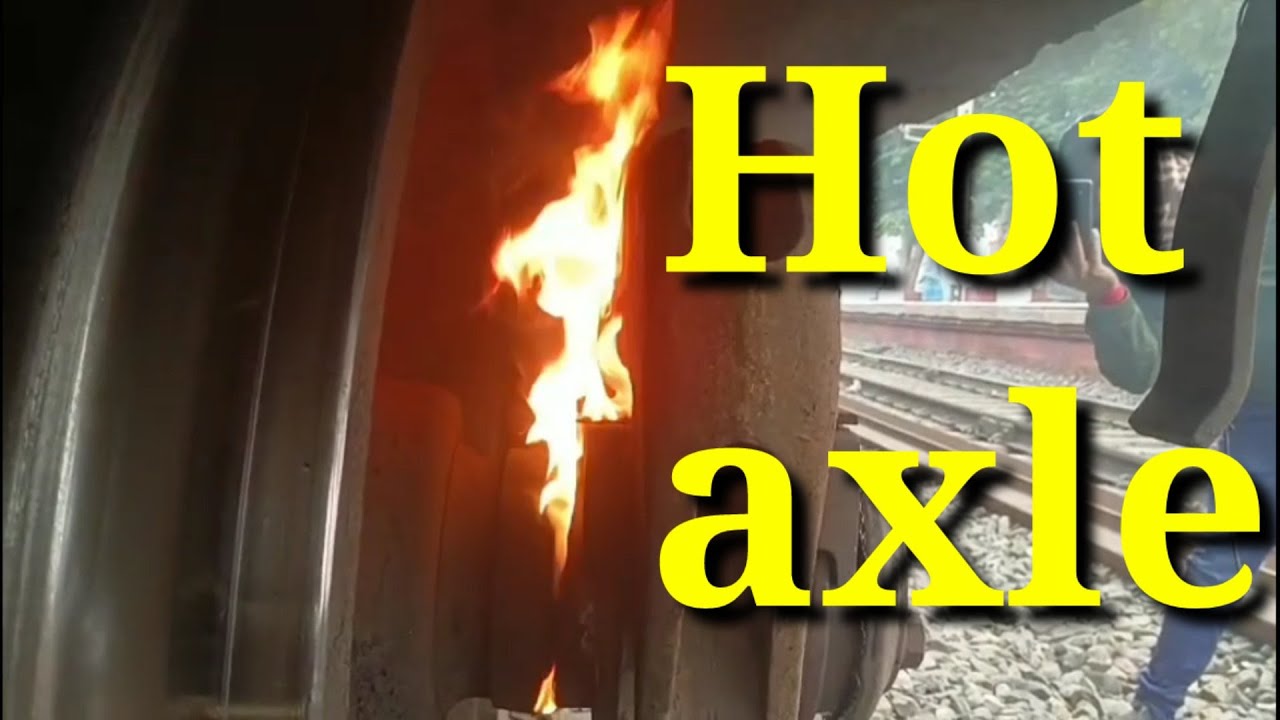 Hot axle in railway | watch live | Indian railway| - YouTube