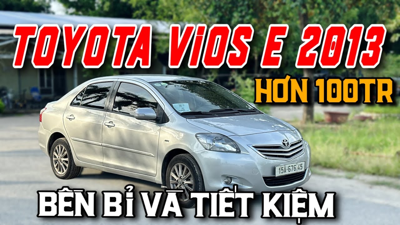 Ô tô bây giờ RẺ như xe máy. Toyota Vios E 2013, Chỉ Với Hơn 100Tr - YouTube