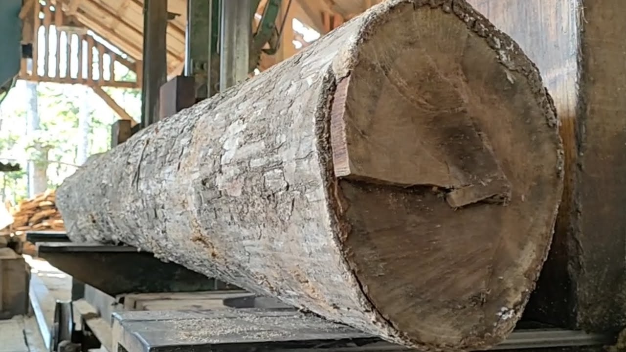 the process of making beautiful, high-value teak wood blocks - YouTube