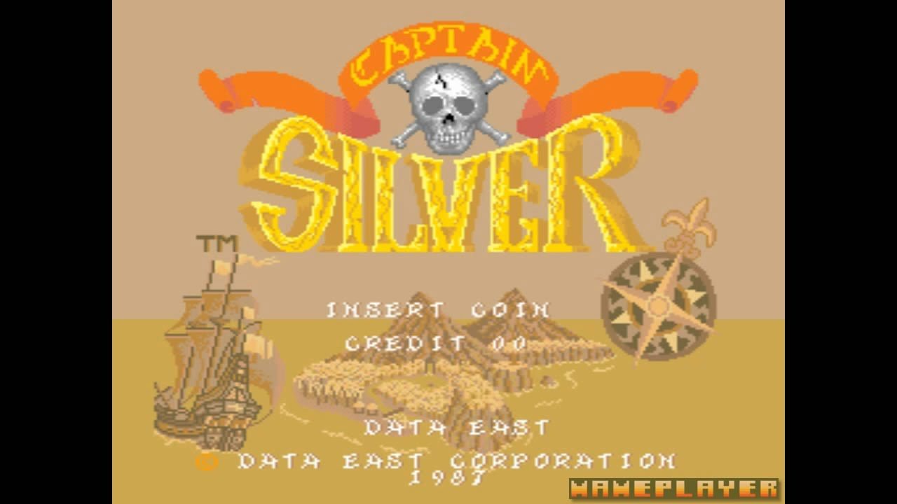 Captain Silver 1987 Data East Mame Retro Arcade Games - YouTube