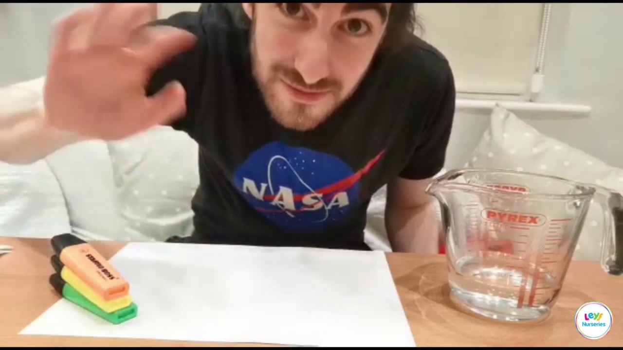 Home Learning | Ink Experiment with Lukas - YouTube