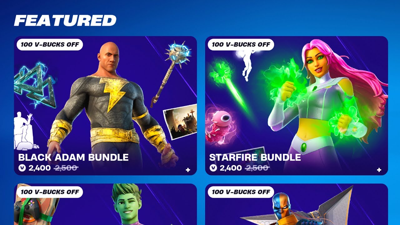 *NEW* Fortnite x DC Skins Returning to The Fortnite Item Shop (Full ...