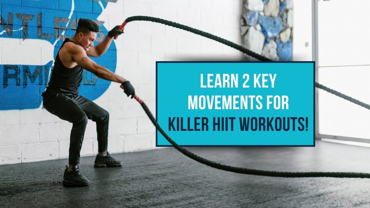 Learn 2 Key Movements for Killer HIIT Workouts! #BACK2BASICS #workout ...