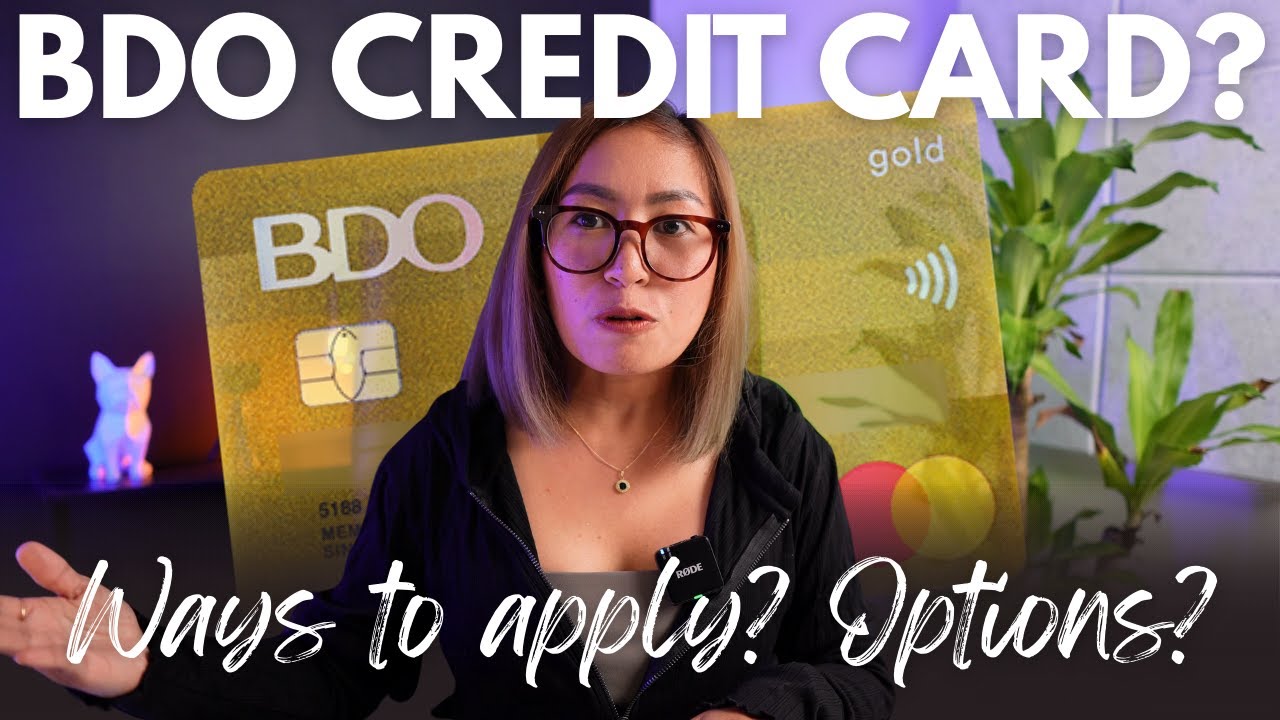BDO Credit Card, Paano Mag Karoon? Three Ways - YouTube