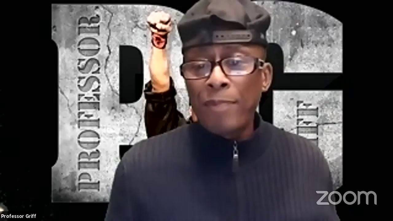 Professor Griff's Open mic /Q & A for Study Group starting Wed @ 8pm ...