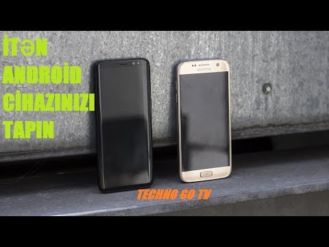 İten telefonunuzu tapin (GOOGLE cihazimi bul)