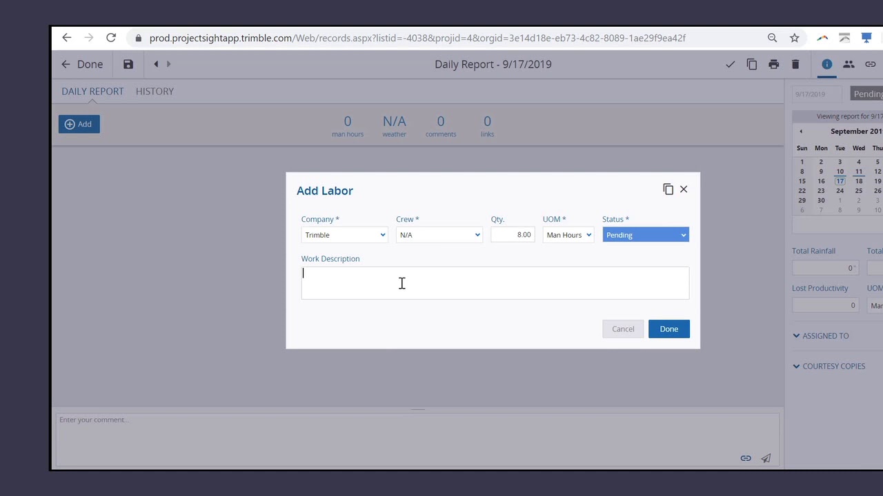 ProjectSight Training - Daily Reports - YouTube