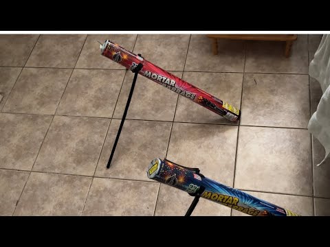 “MORTAR BARRAGE” CANDLES BY MIRACLE “RED”&”BLUE” - YouTube