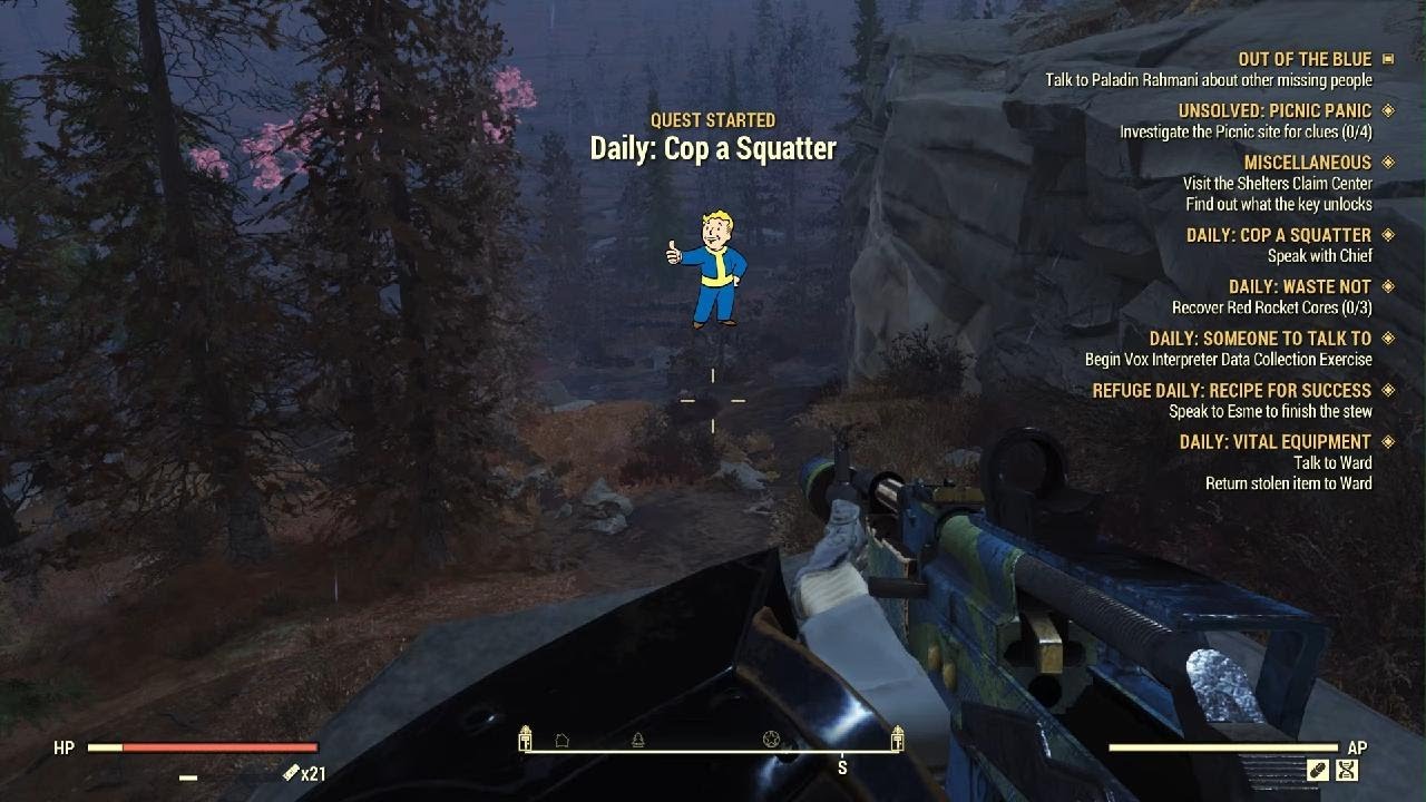 Fallout 76 insult bot encounter - YouTube