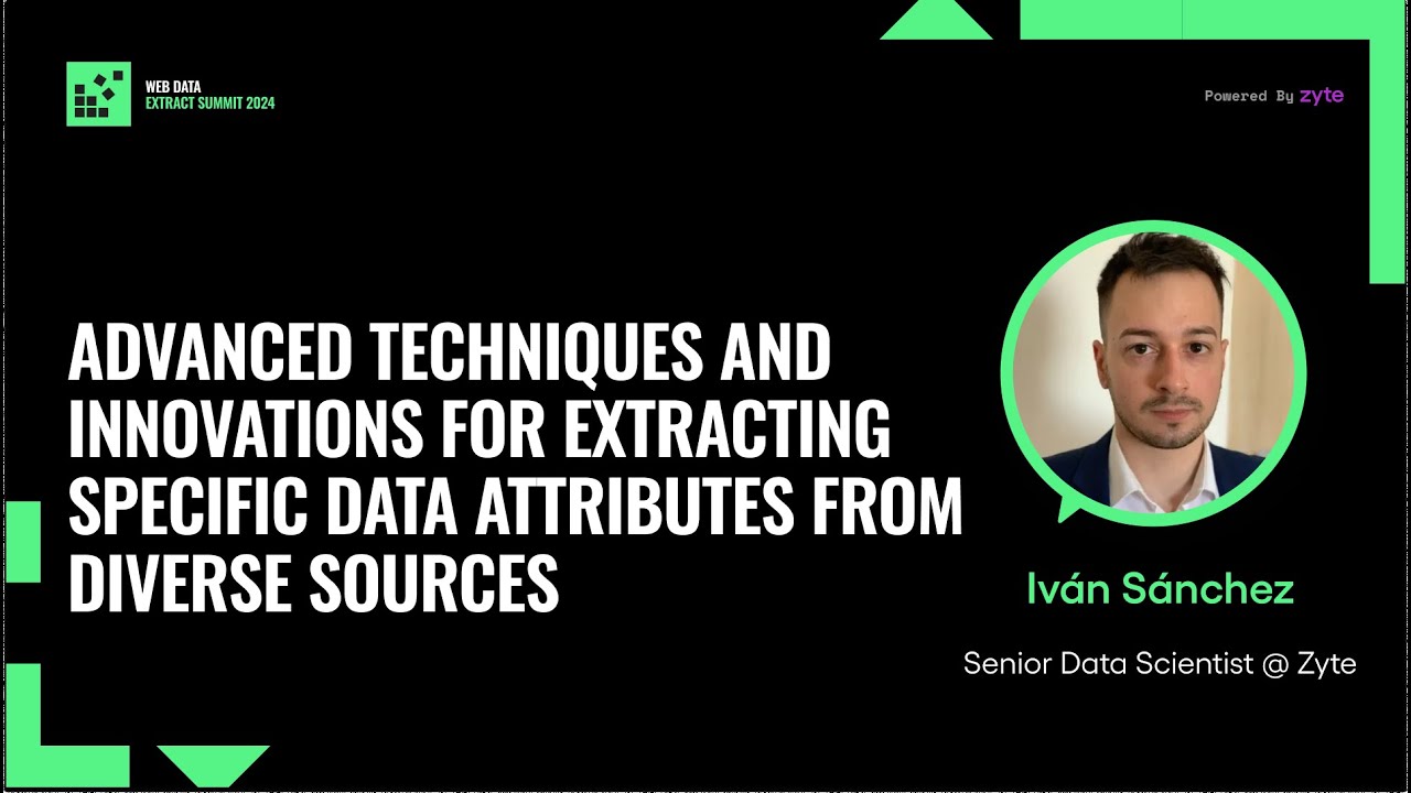 Advanced techniques and innovations for extracting specific data ...