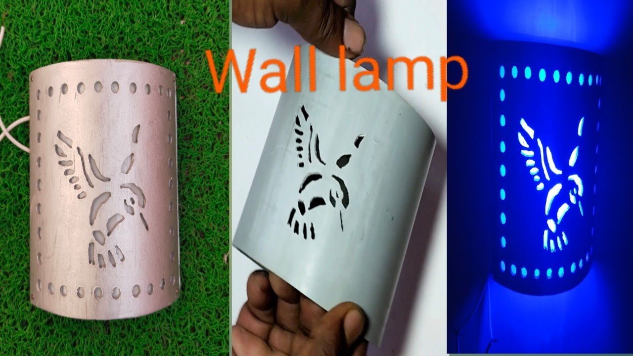 Modern Lighting Ideas from Pvc pipe / Home Decor/ Decorative Lamp / SB ...