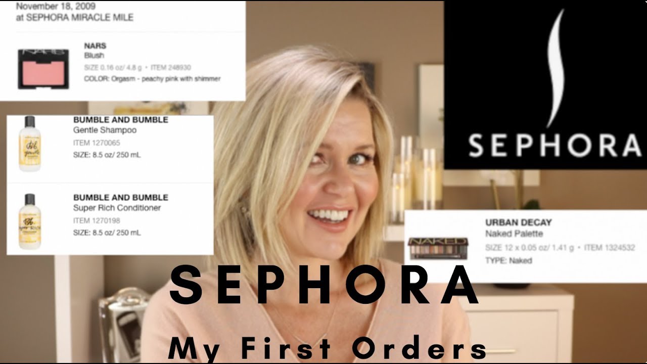 First Sephora Purchase - YouTube