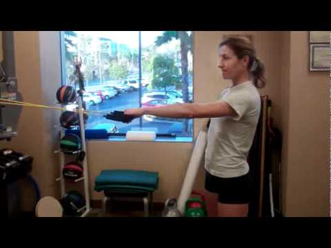 External Shoulder Rotation with Adduction - YouTube