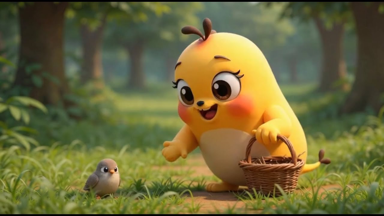 Bobo rescue little bird | Lost bird Forest Adventure | Kids Short Story ...